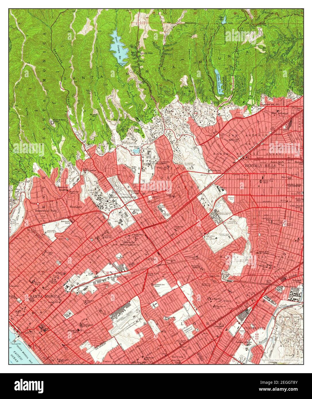 Mapa De Beverly California