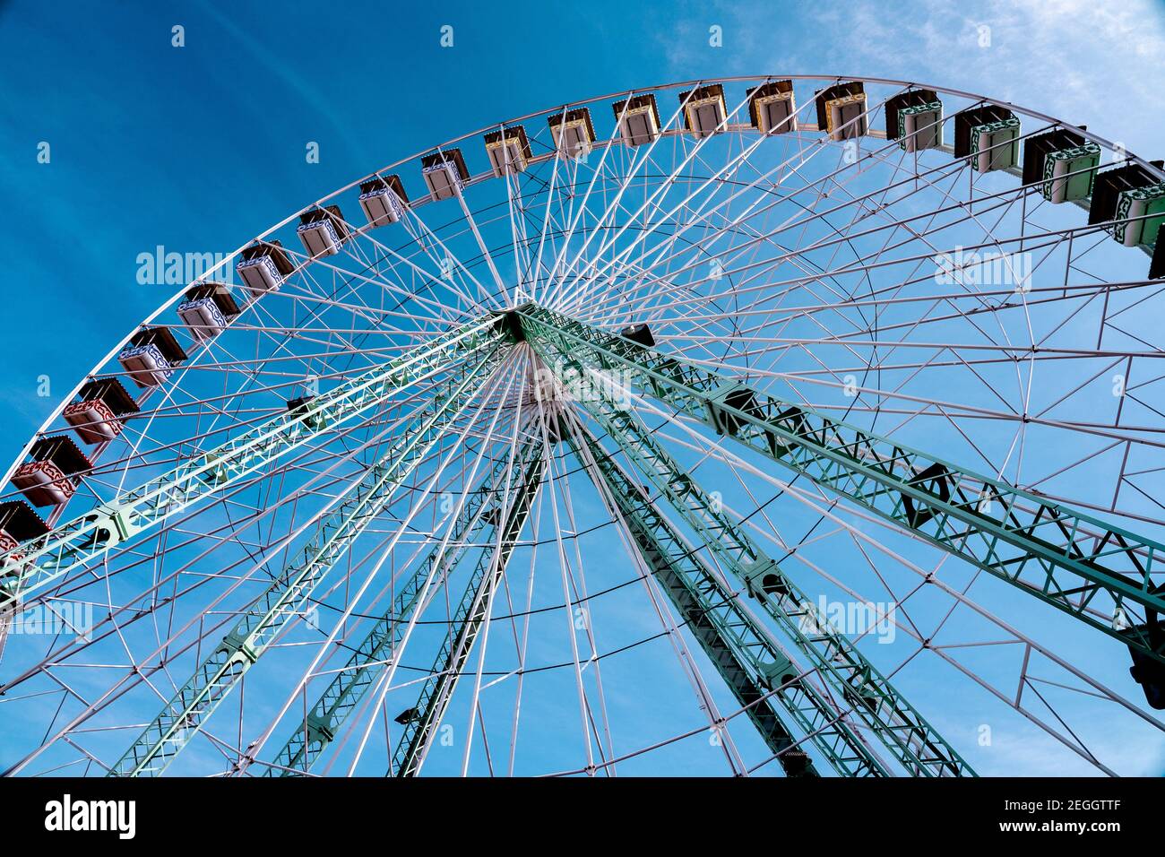 Ferris wheel in Nice, Cote d Azur, France. High quality photo Stock ...