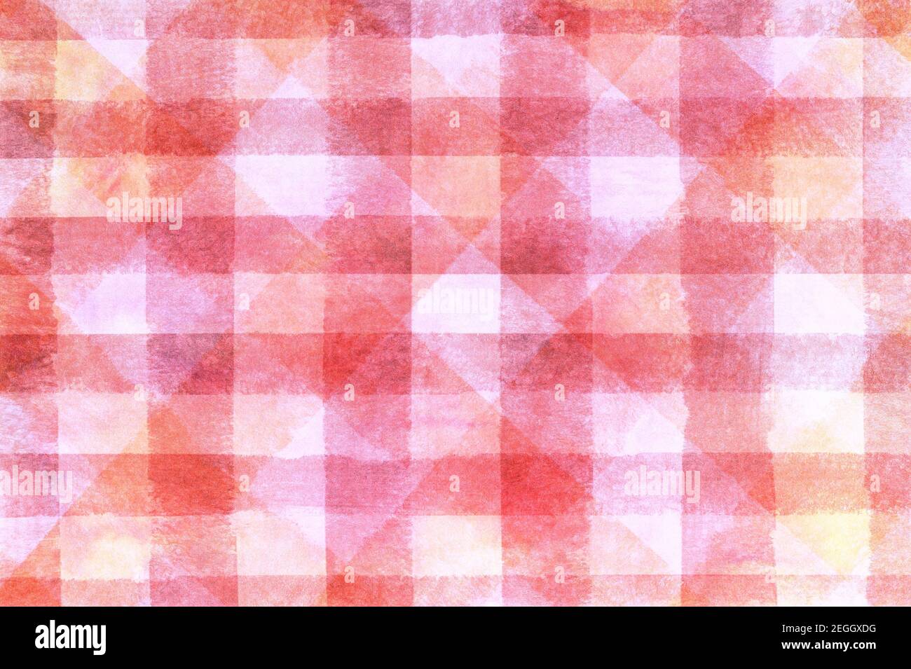 Abstract checkered background. Decorative hand drawn texture Stock ...