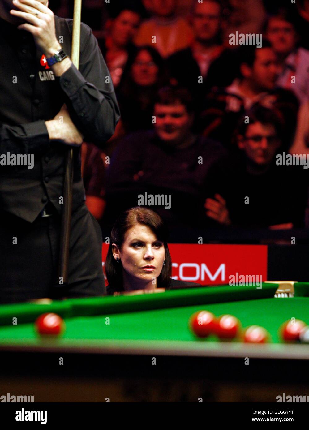 Michaela Tabb Snooker Referee High Resolution Stock Photography and ...
