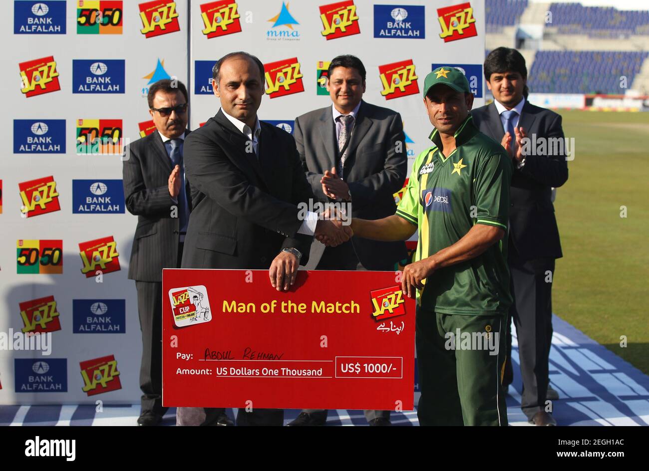 Abdur rehman cricket hi-res stock photography and images - Alamy