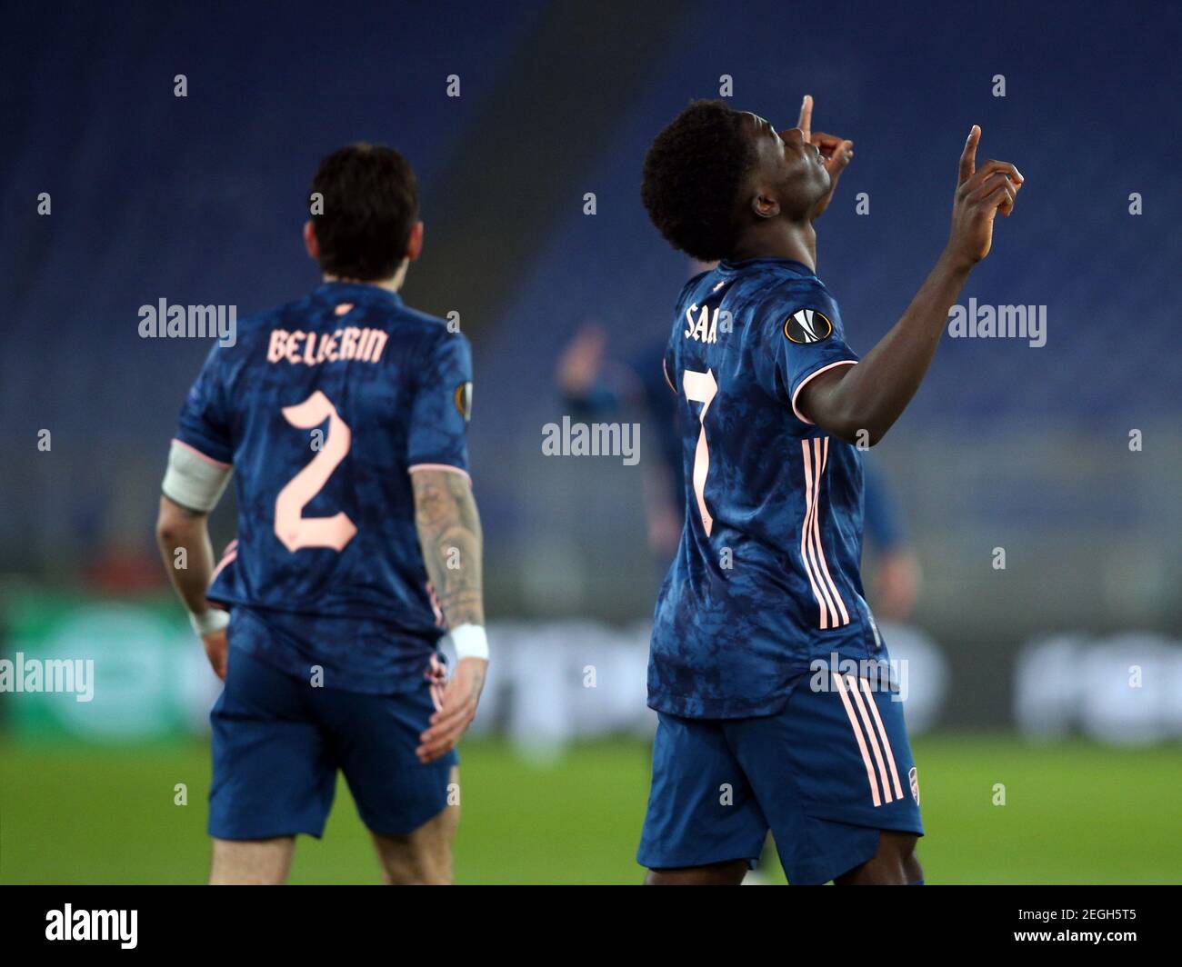 Bukayo saka celebration hi-res stock photography and images - Alamy