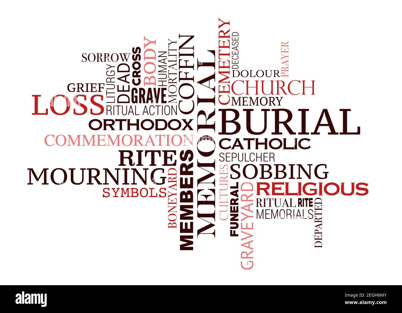 Funeral word cloud of burial ceremony concept. Mourning symbols of ... Funeral word cloud of burial ceremony concept. Mourning symbols of ...