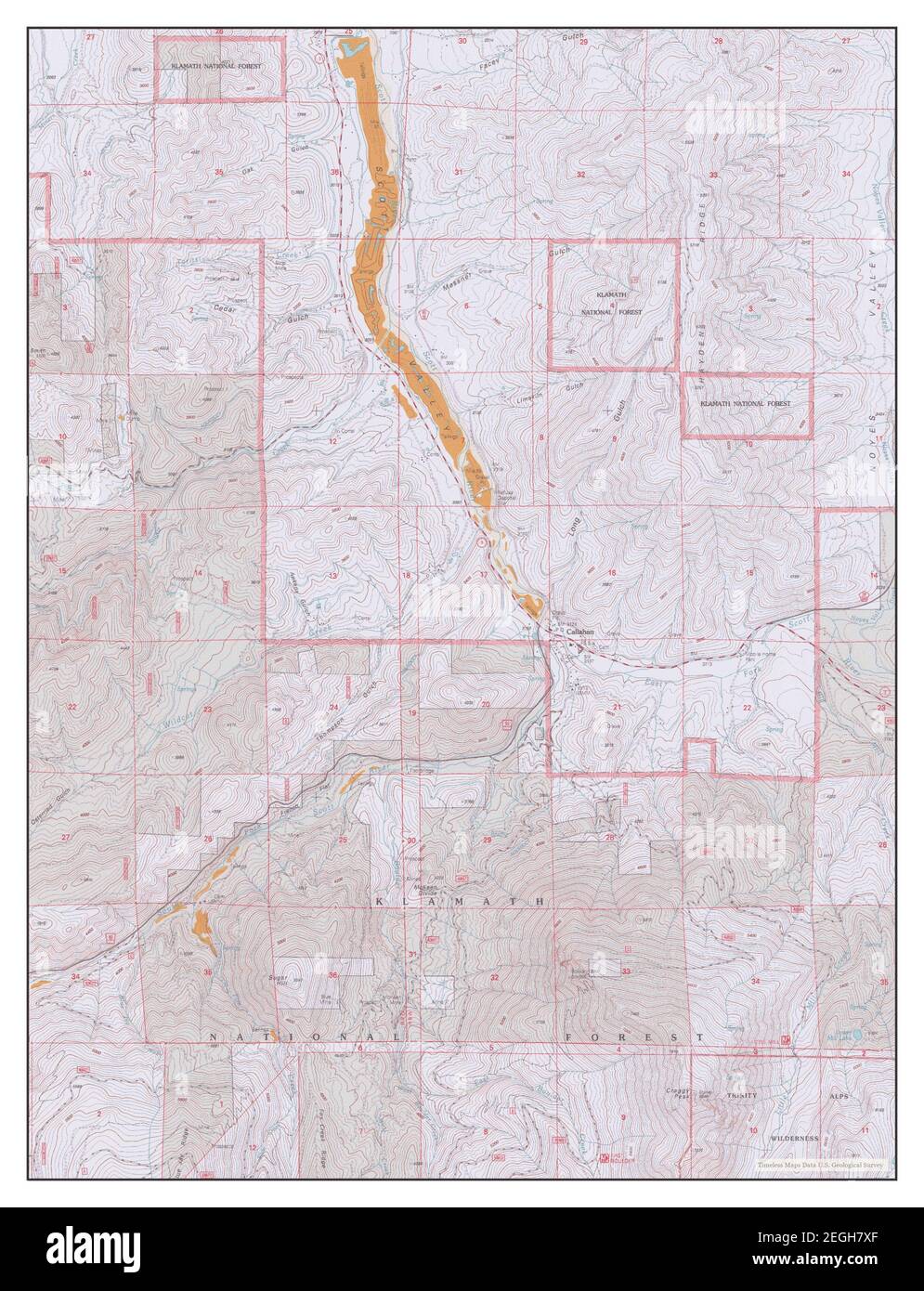 Map of callahan hi-res stock photography and images - Alamy