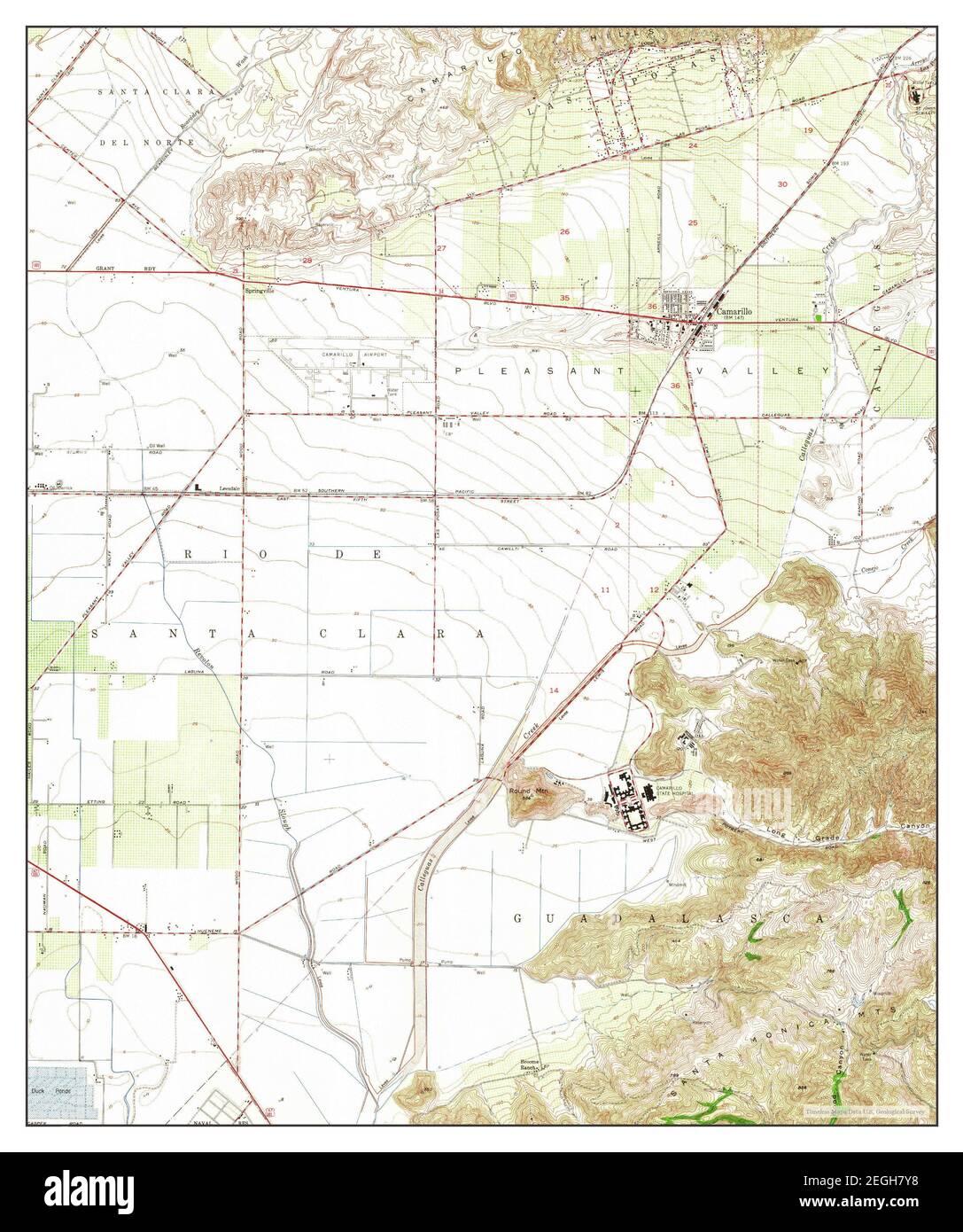 Camarillo California Map