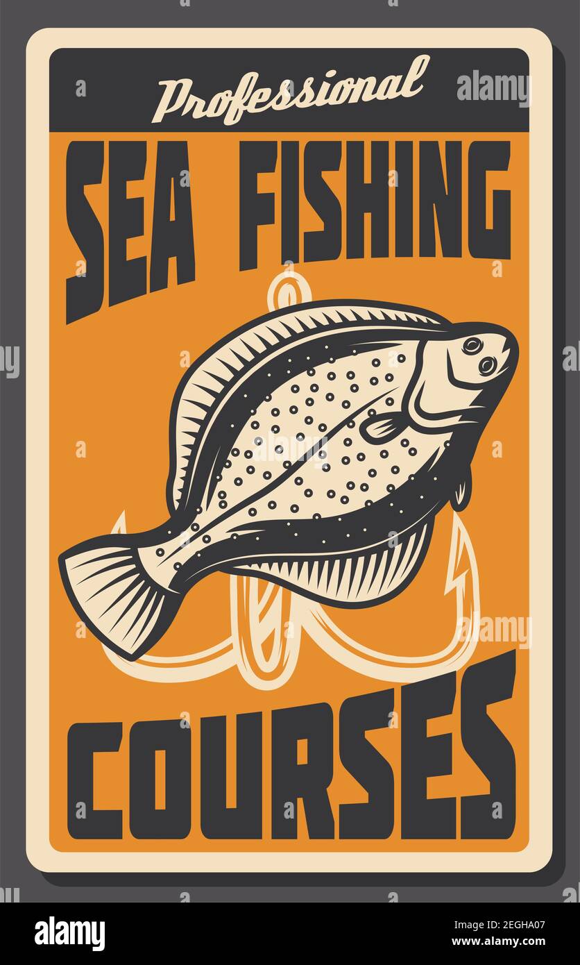 Flatfish fisherman Stock Vector Images - Alamy