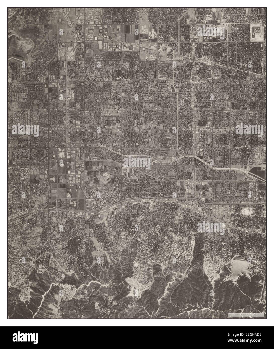 Canoga park map hi-res stock photography and images - Alamy