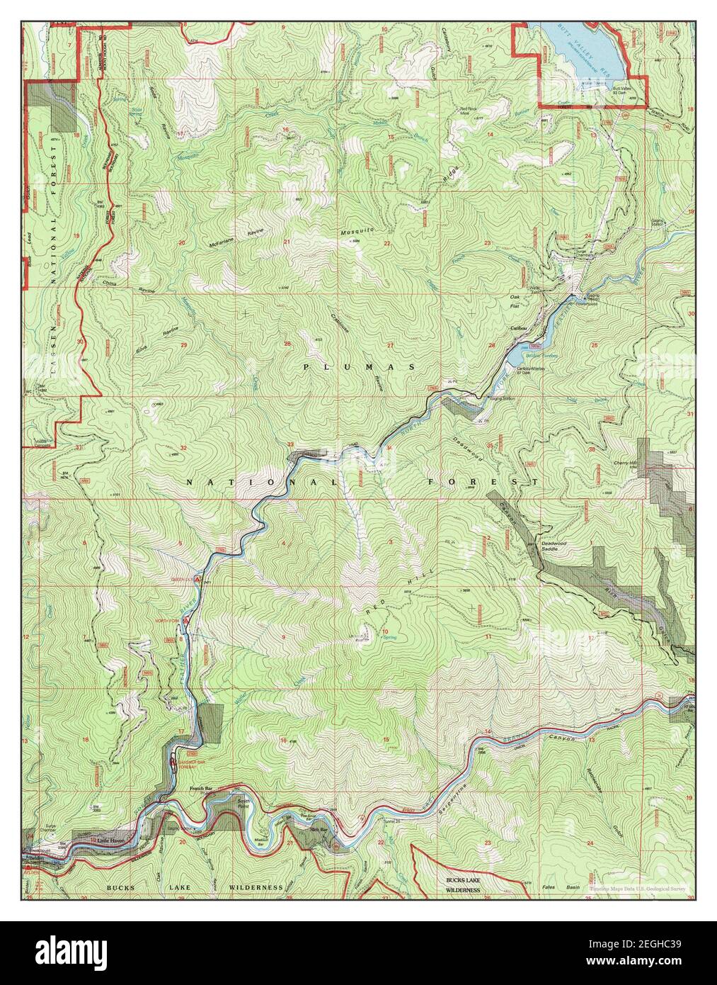 Map of caribou Cut Out Stock Images & Pictures - Alamy