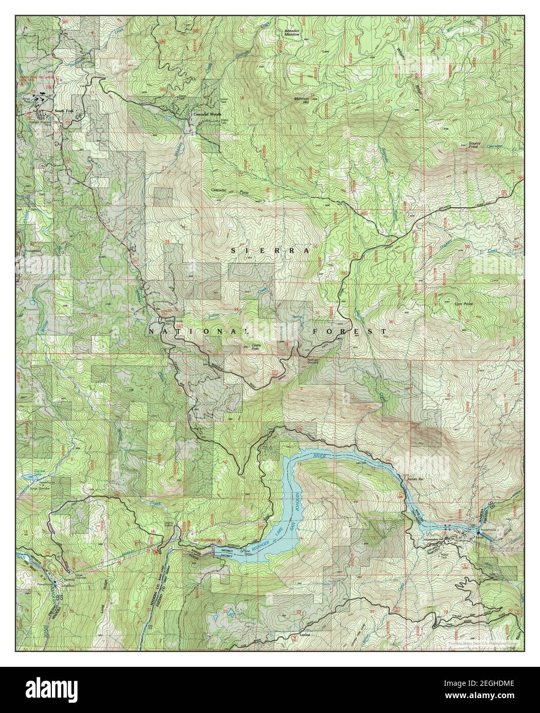 Cascadel Point, California, map 2004, 1:24000, United States of America ...