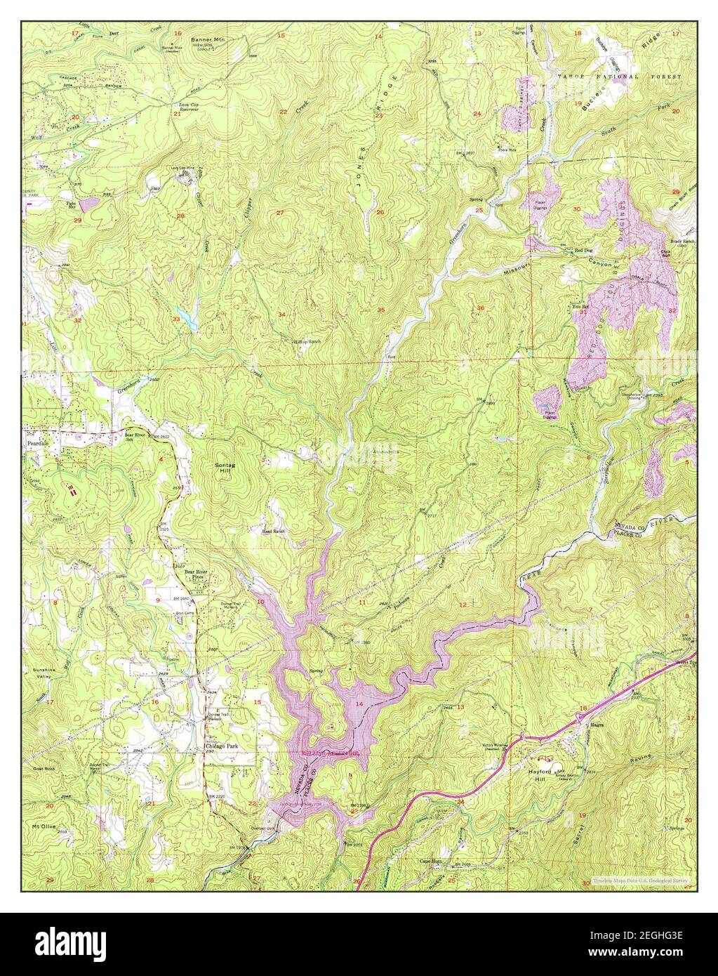 Vintage chicago maps Cut Out Stock Images & Pictures - Alamy