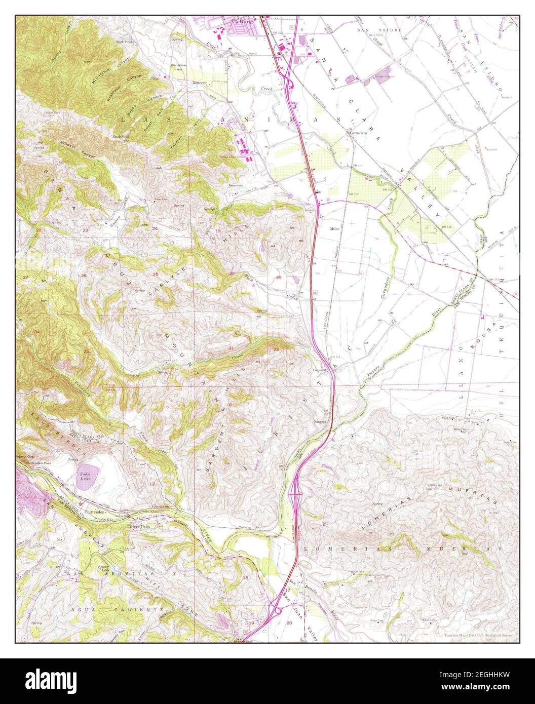 Chittenden, California, map 1955, 1:24000, United States of America by ...