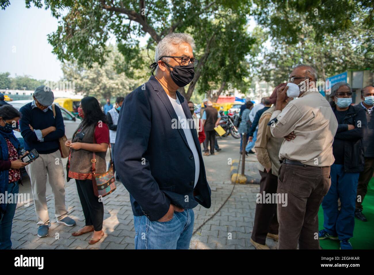 Rajdeep Sardesai, Indian News Anchor takes part during the ...
