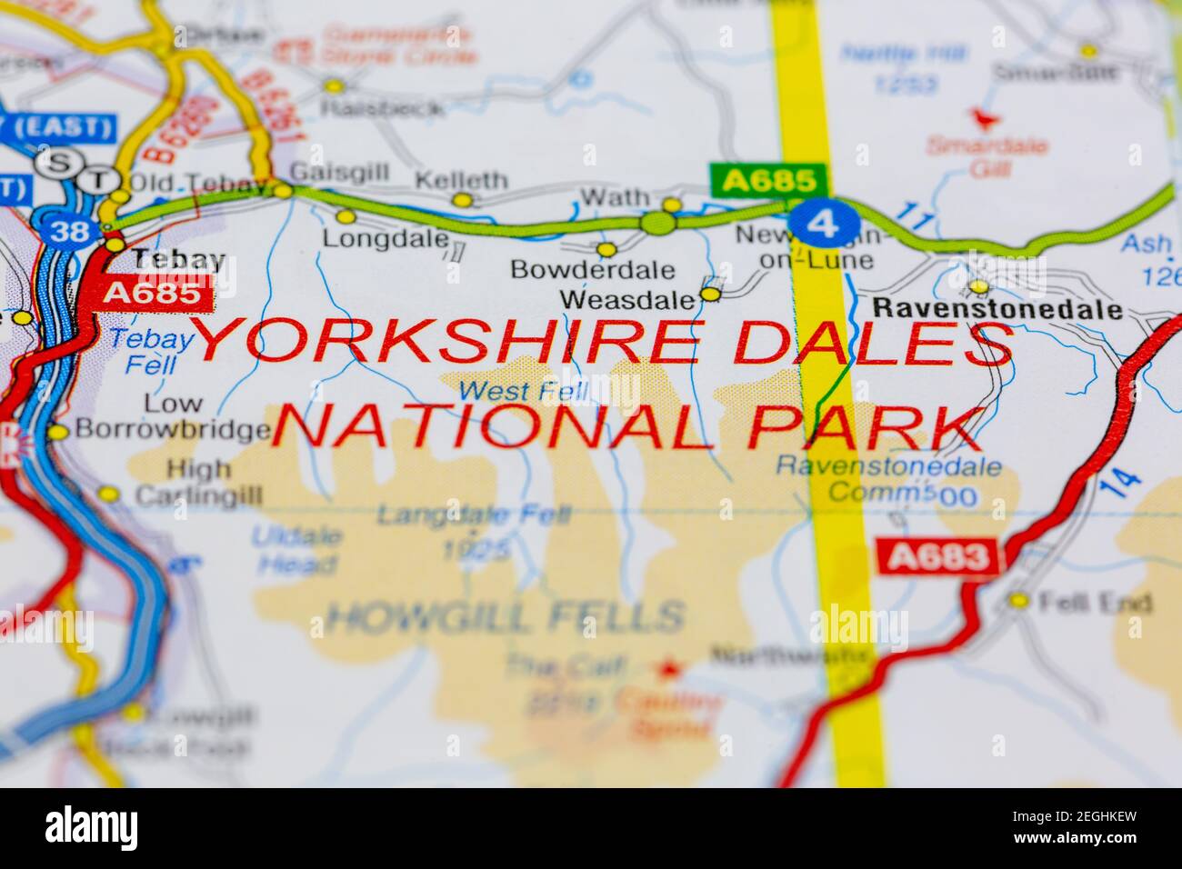 Yorkshire map hi-res stock photography and images - Alamy