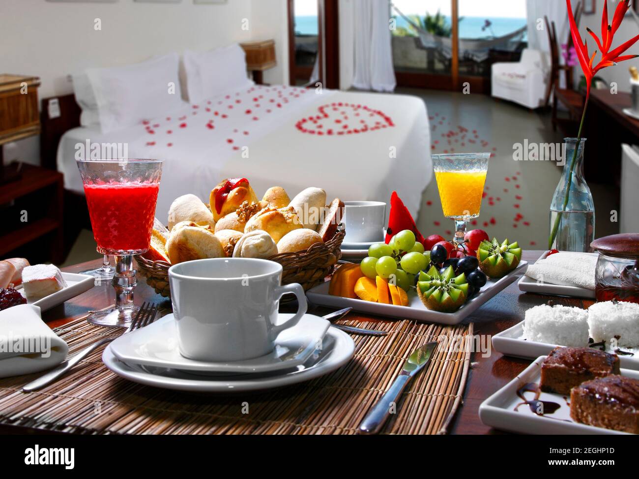 Breakfast room hotel Stock Photo - Alamy