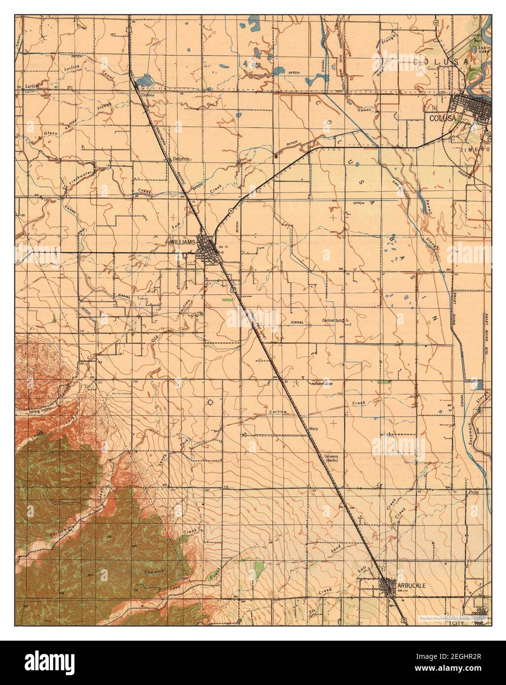Colusa county map hi-res stock photography and images - Alamy