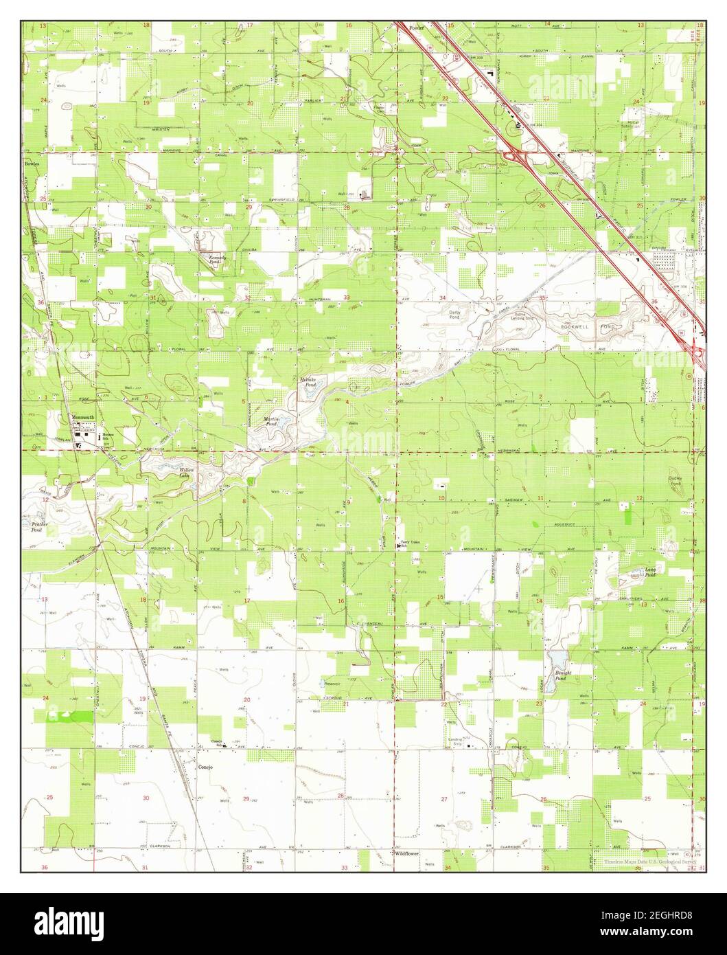 Conejo, California, map 1963, 1:24000, United States of America by ...
