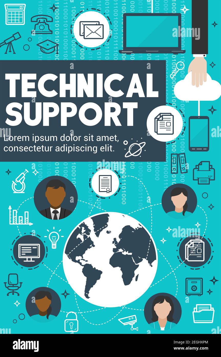 Surrounded by tech Stock Vector Images - Alamy