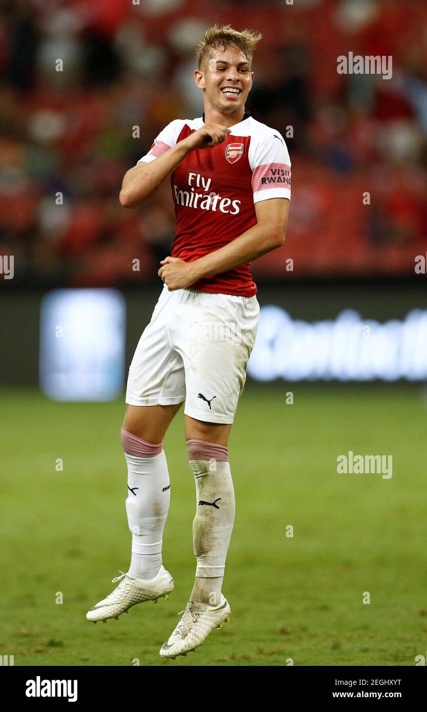Emile smith rowe goal hi-res stock photography and images - Alamy