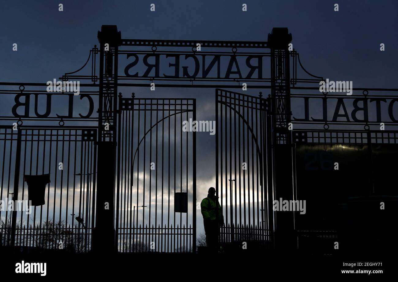 Ibrox gates hi-res stock photography and images - Alamy