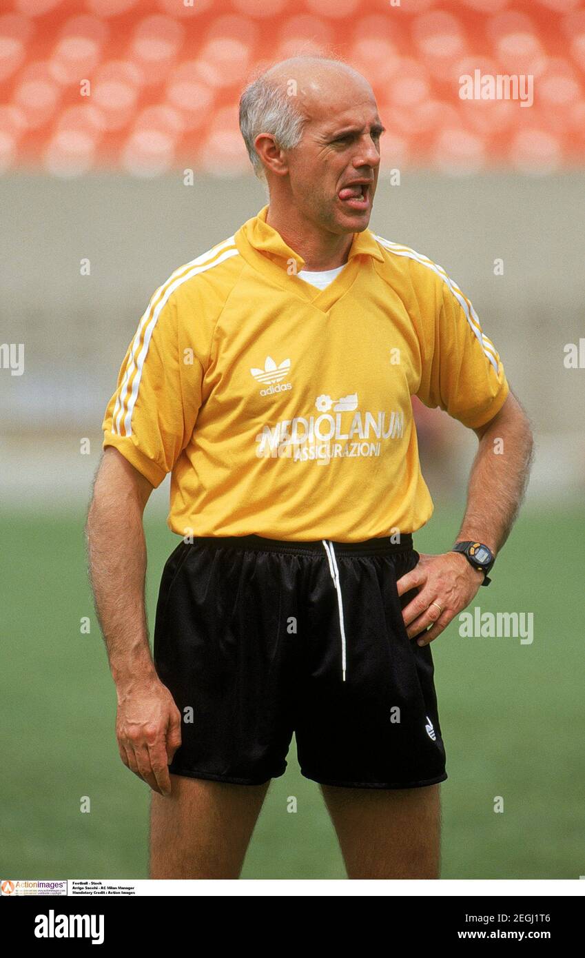 Ac milan arrigo sacchi hi-res stock photography and images - Alamy