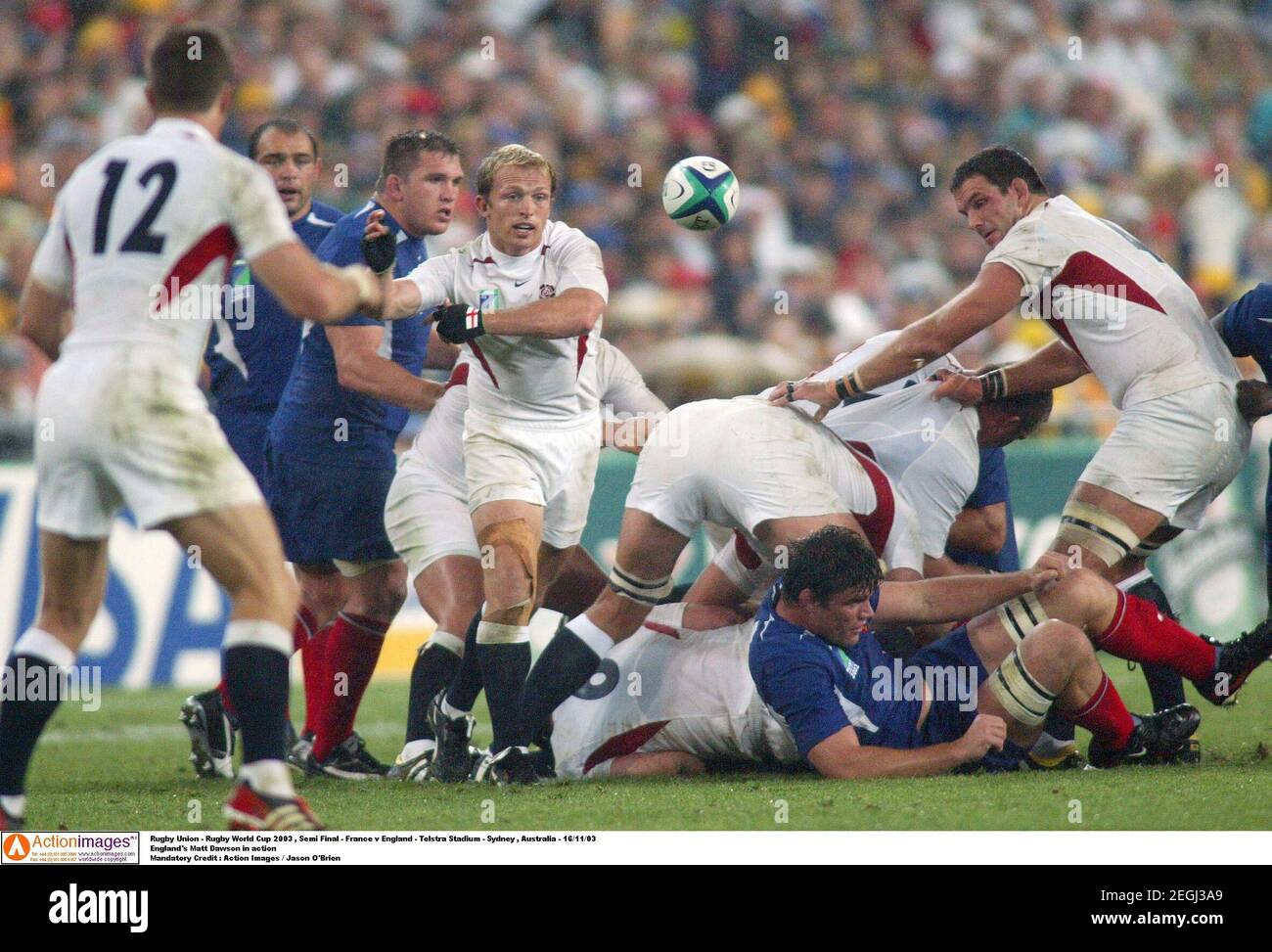 Matt dawson 2003 england hi-res stock photography and images - Alamy