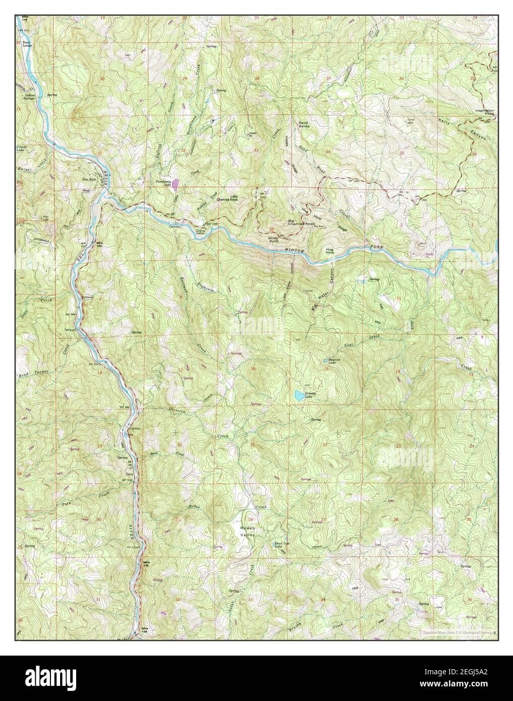 Dos Rios, California, map 1967, 1:24000, United States of America by ...
