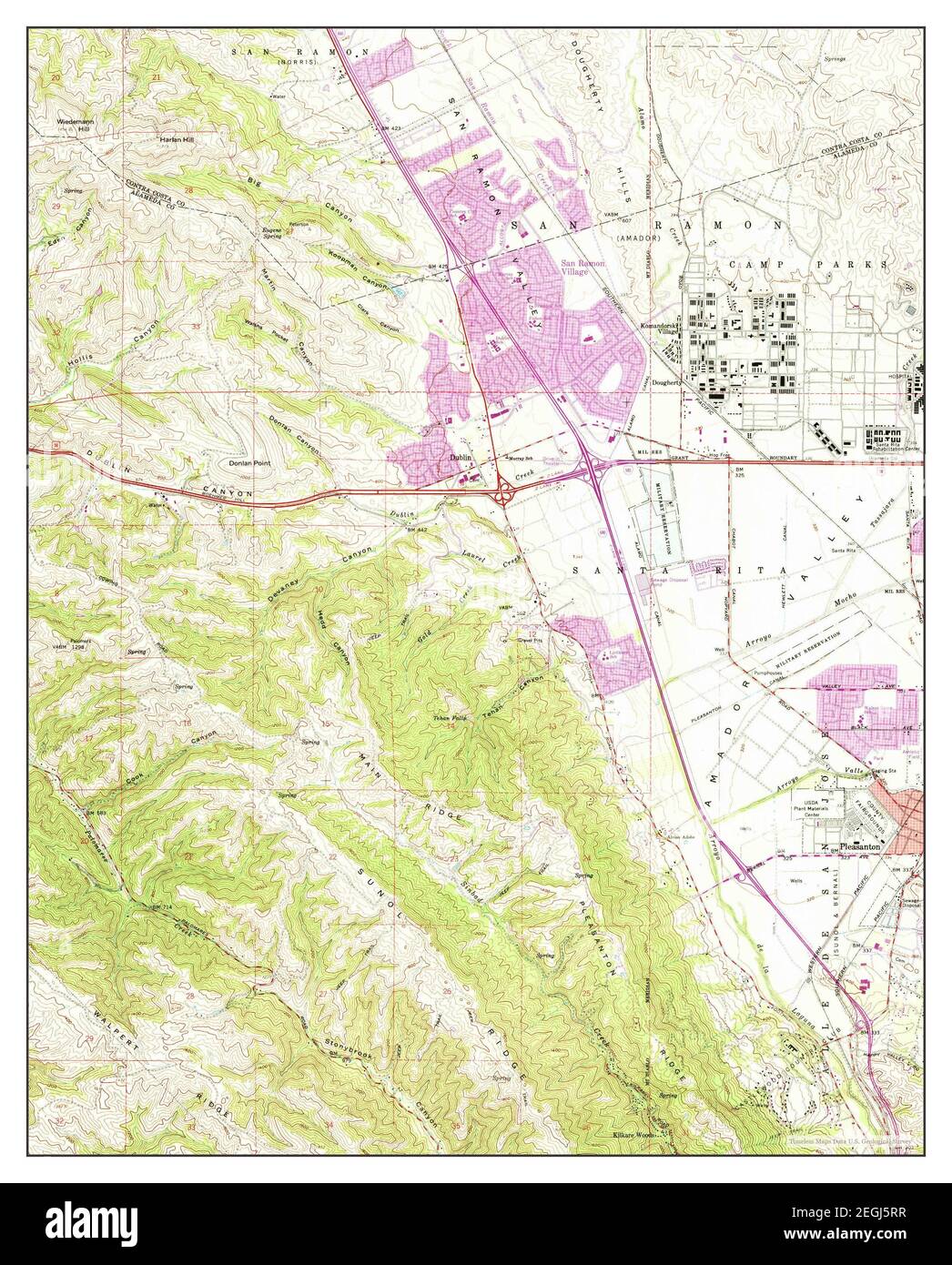 Antique map of dublin Cut Out Stock Images & Pictures - Alamy