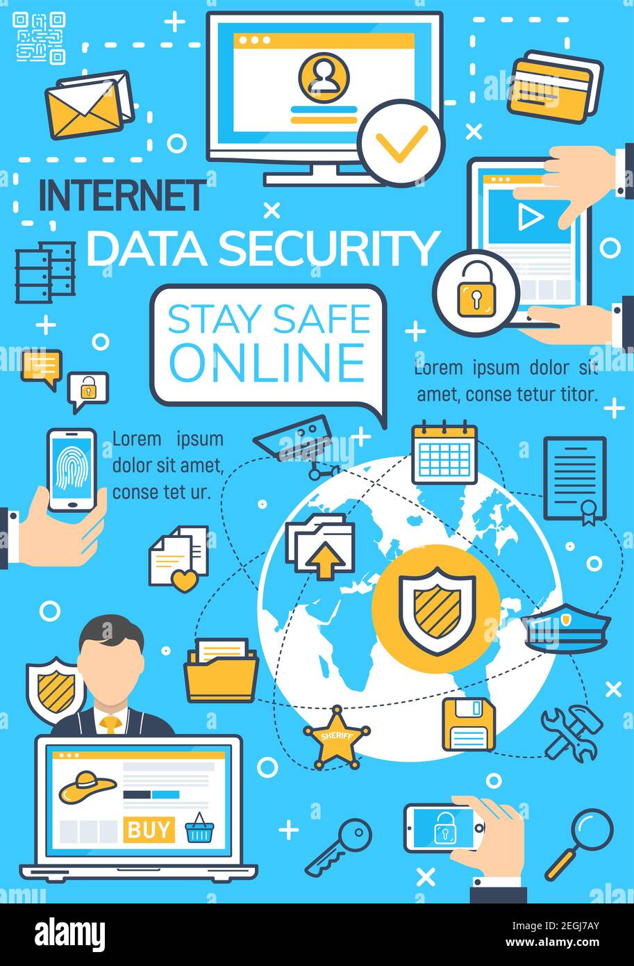 Internet data security and online global network protection with ...