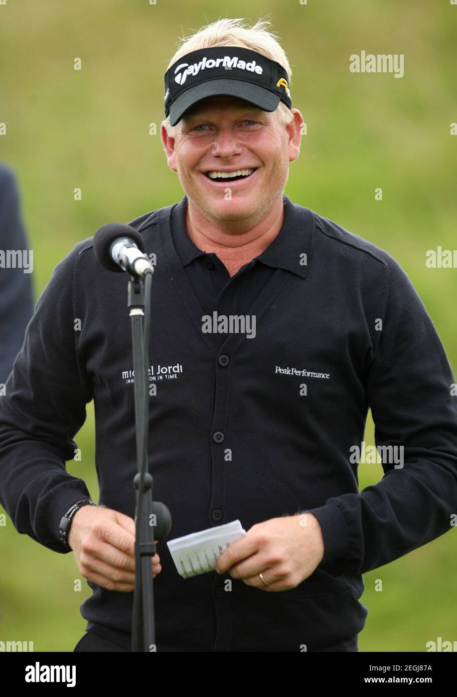 Swedens peter hedblom celebrates winning johnnie walker championships ...