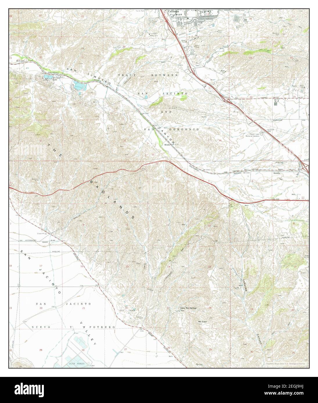 El Casco, California, map 1967, 1:24000, United States of America by ...