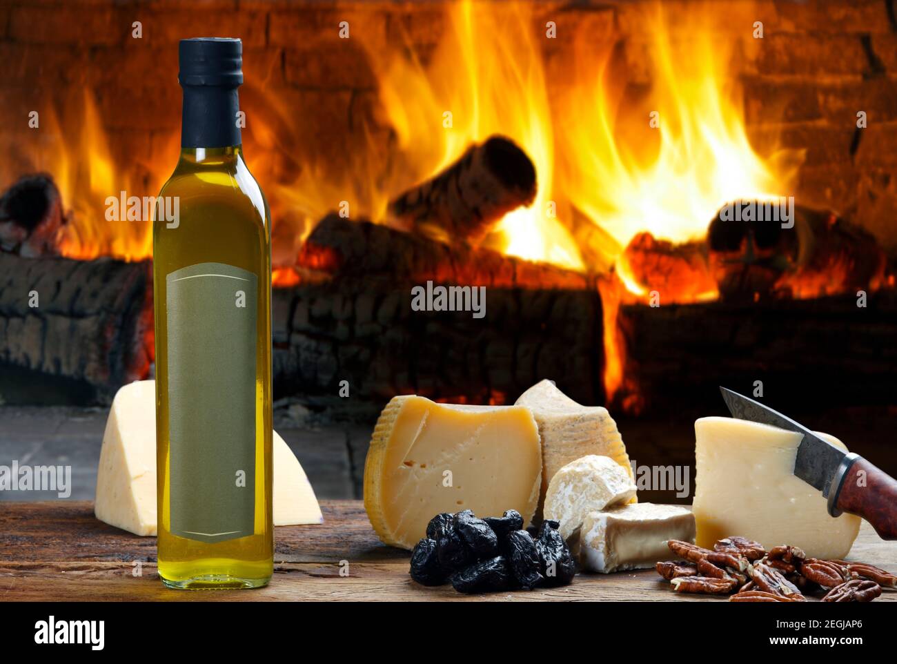Olive oil various cheeses hi-res stock photography and images - Alamy