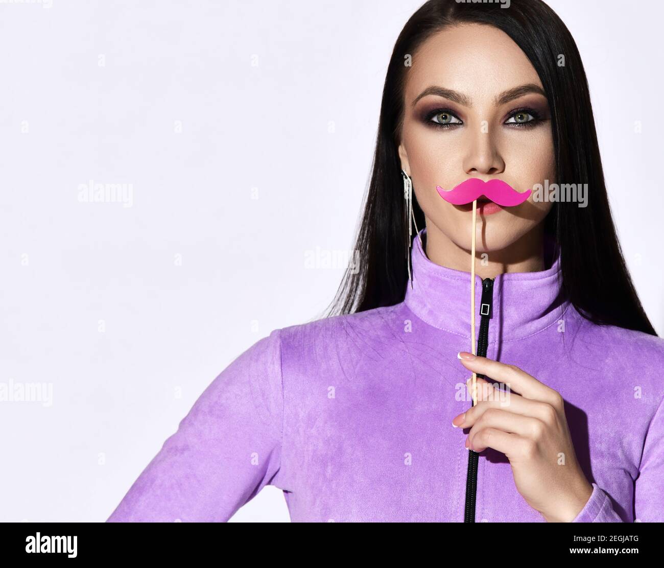 Fake lips hi-res stock photography and images - Alamy