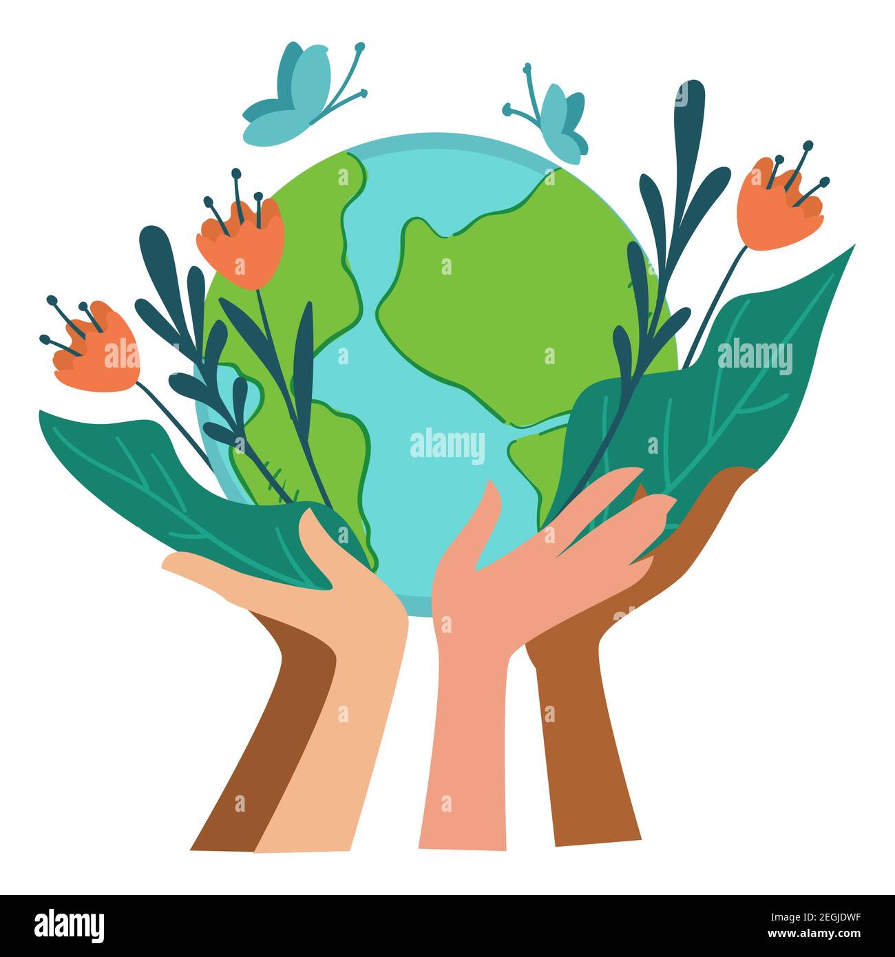 Ecological awareness Cut Out Stock Images & Pictures - Alamy