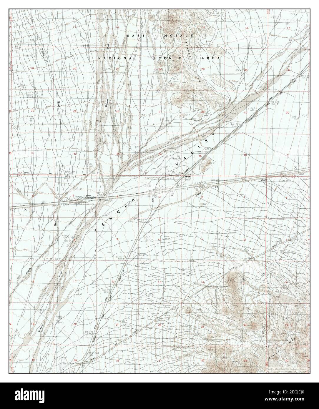 Fenner, California, map 1984, 1:24000, United States of America by ...