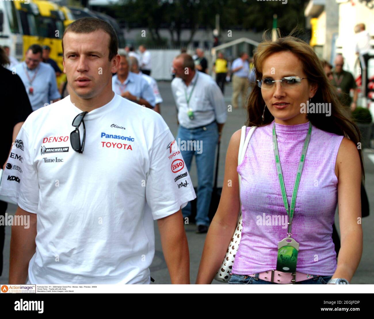 Olivier panis wife hi-res stock photography and images - Alamy