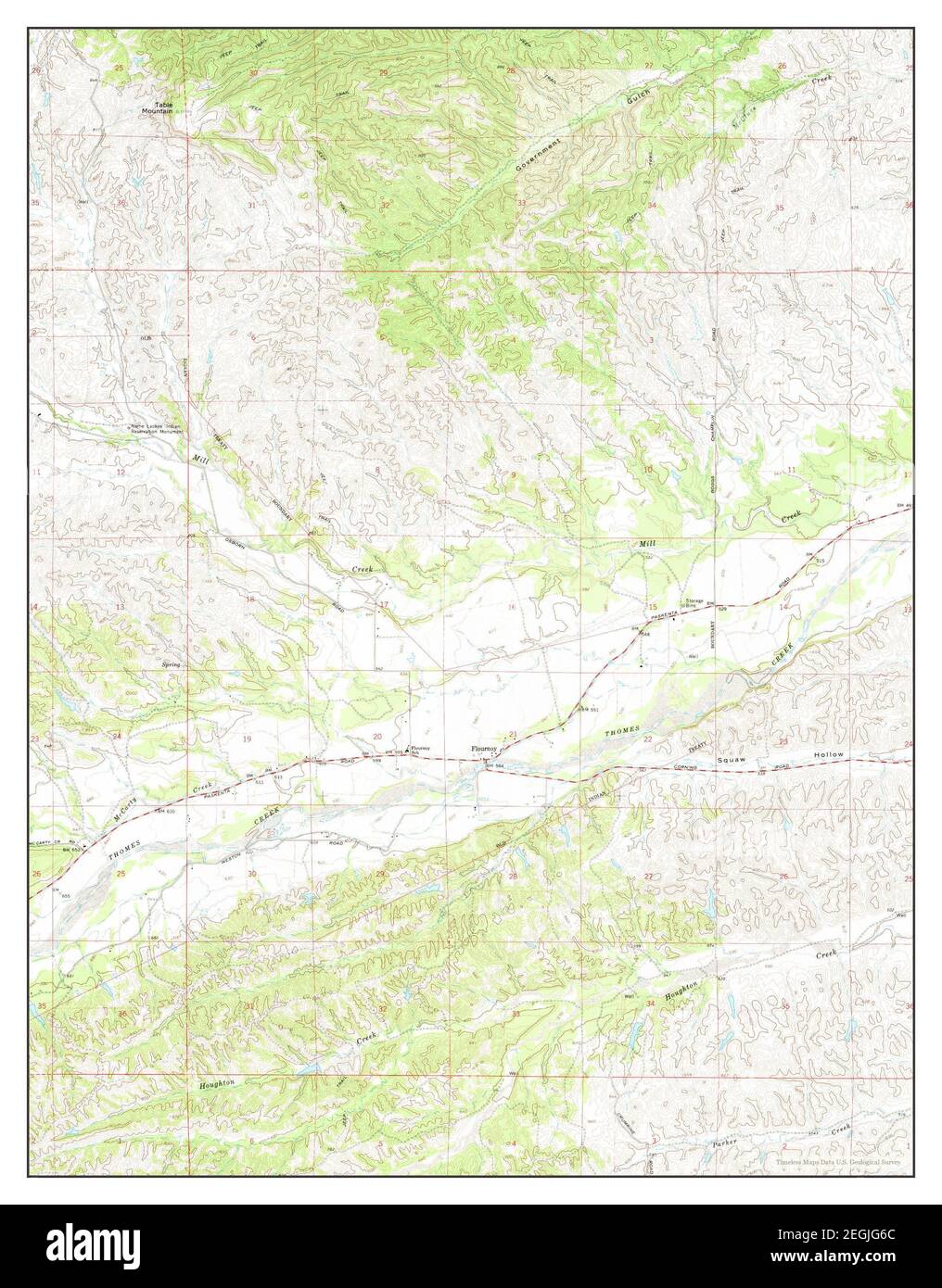 Flournoy, California, map 1967, 1:24000, United States of America by ...