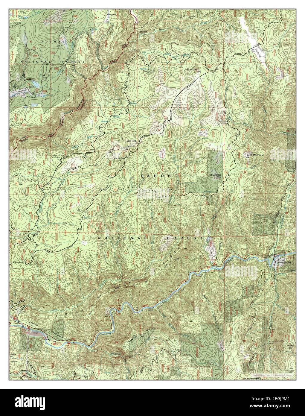 Goodyears Bar, California, map 2000, 1:24000, United States of America ...