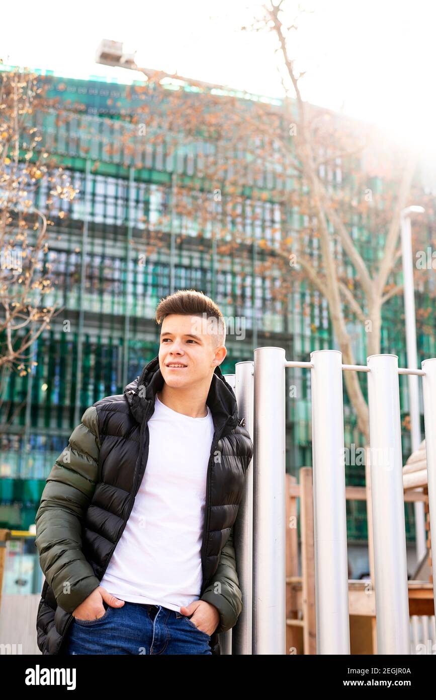 With hand pocket hi-res stock photography and images - Alamy