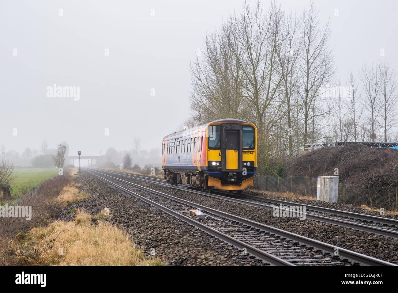 Class 153 trains hi-res stock photography and images - Alamy
