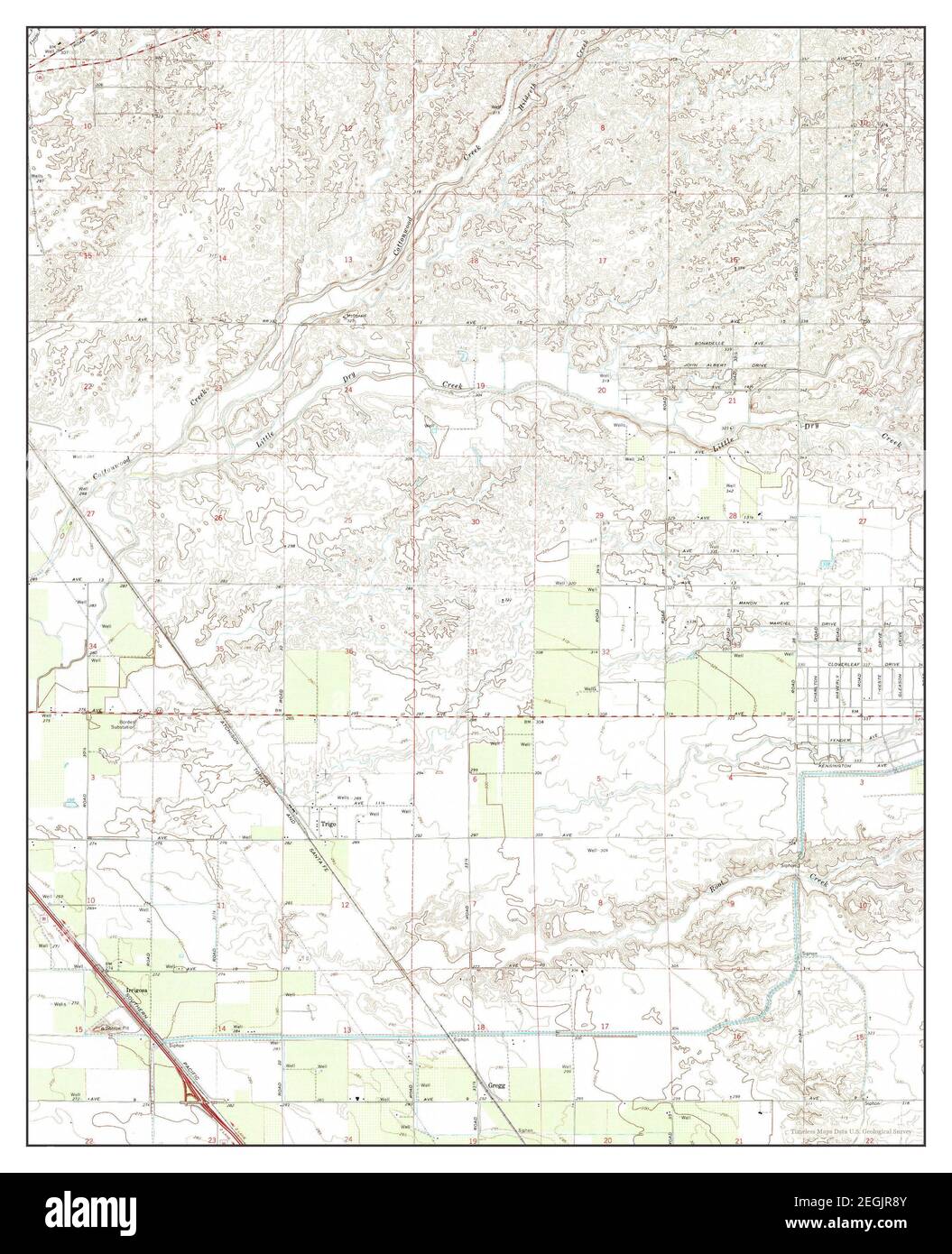 Gregg, California, map 1965, 1:24000, United States of America by ...