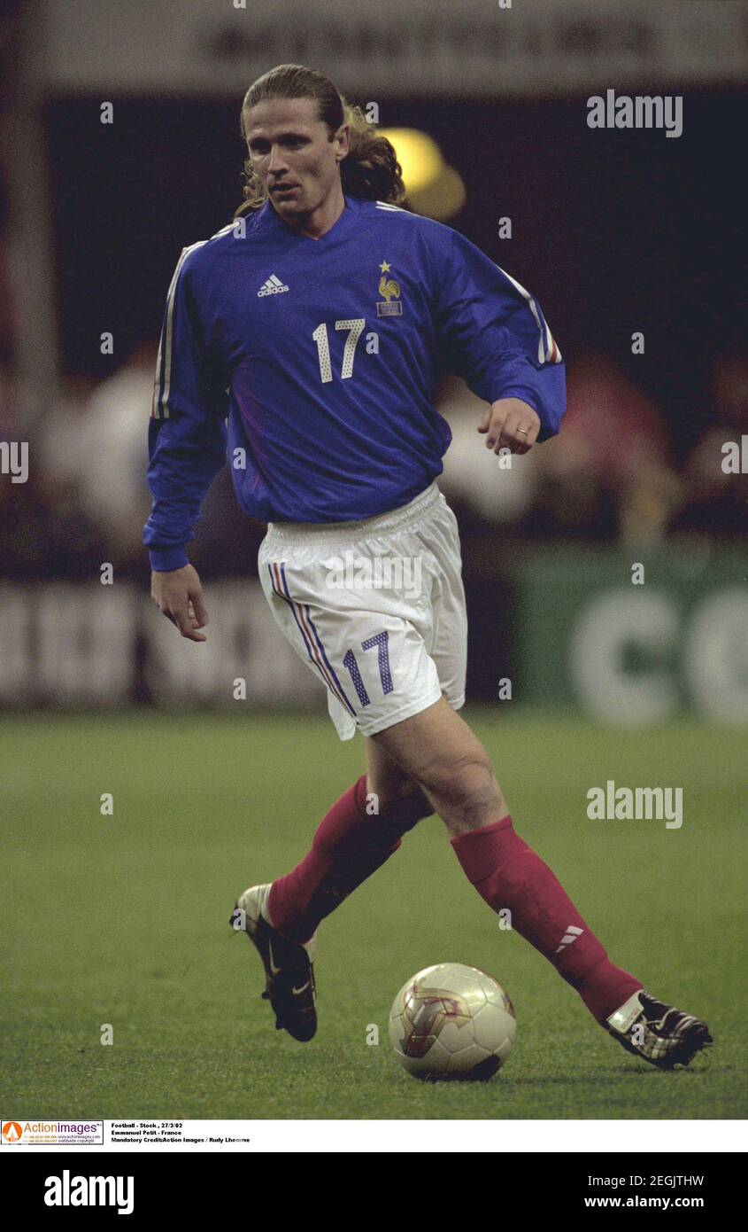 Football Emmanuel Petit High Resolution Stock Photography and Images ...