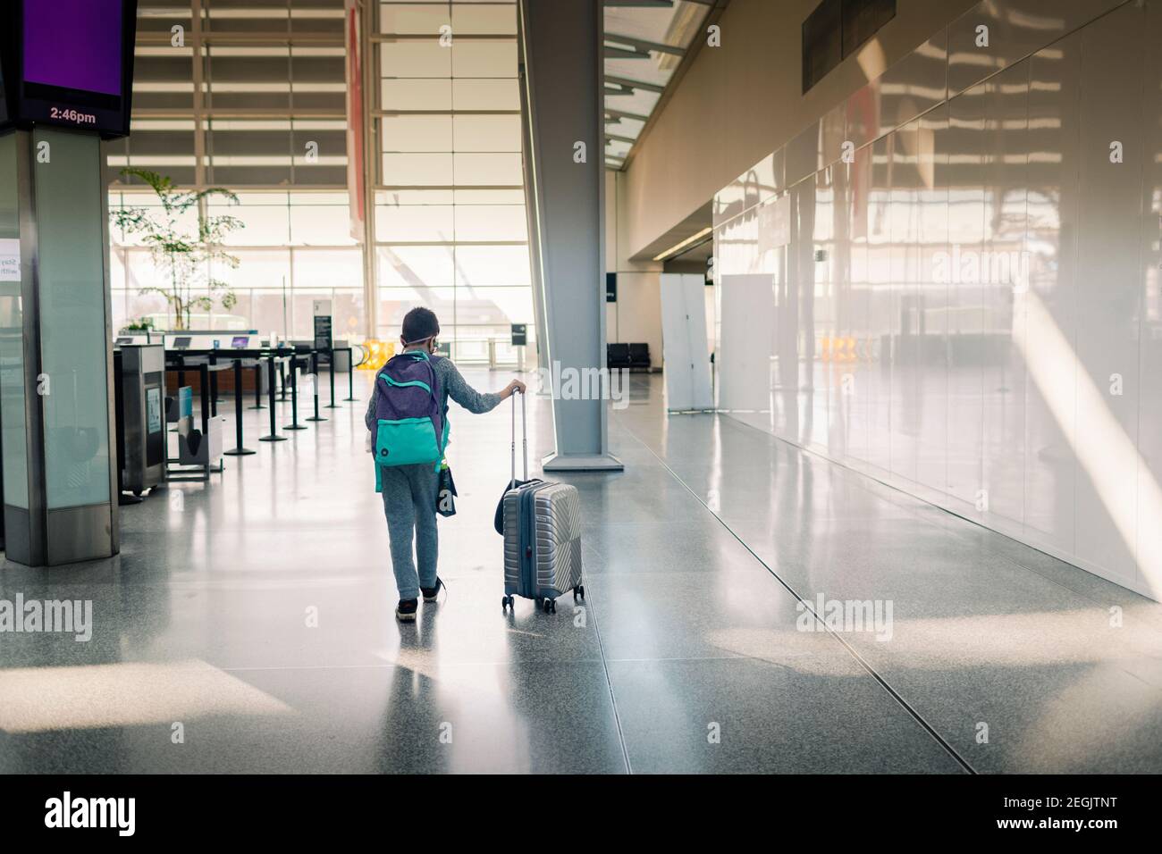 Airport suitcase back hi-res stock photography and images - Alamy