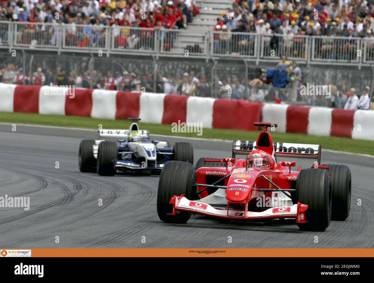 Williams leads his brother michael schumacher hi-res stock photography ...