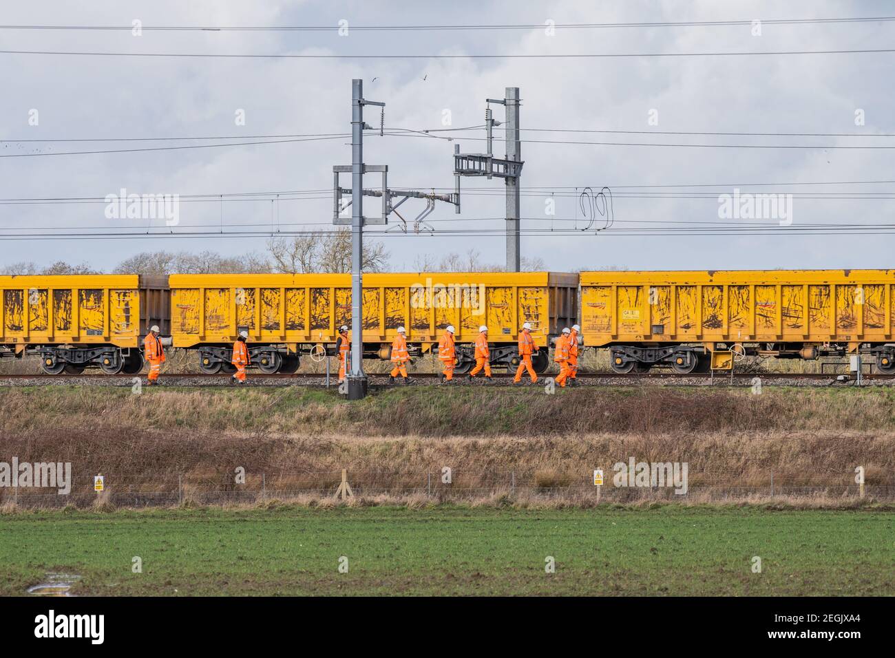 Ballast train hi-res stock photography and images - Alamy