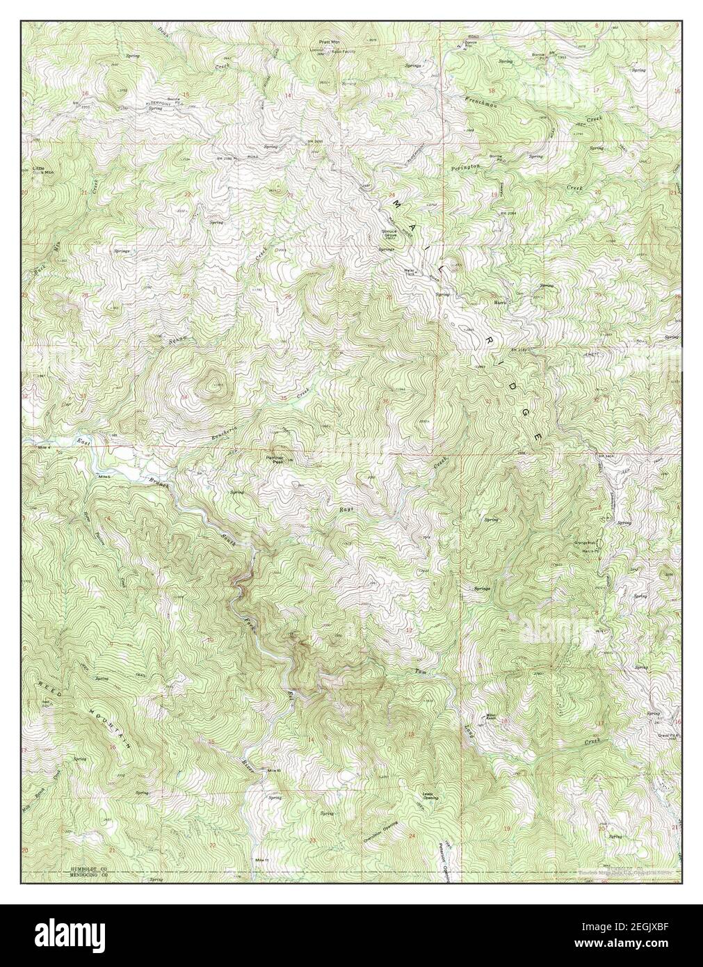 Harris, California, map 1969, 1:24000, United States of America by ...