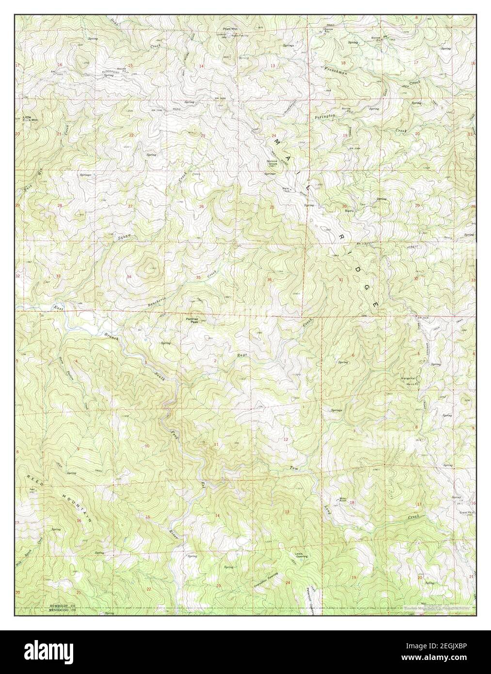 Harris, California, map 1969, 1:24000, United States of America by ...