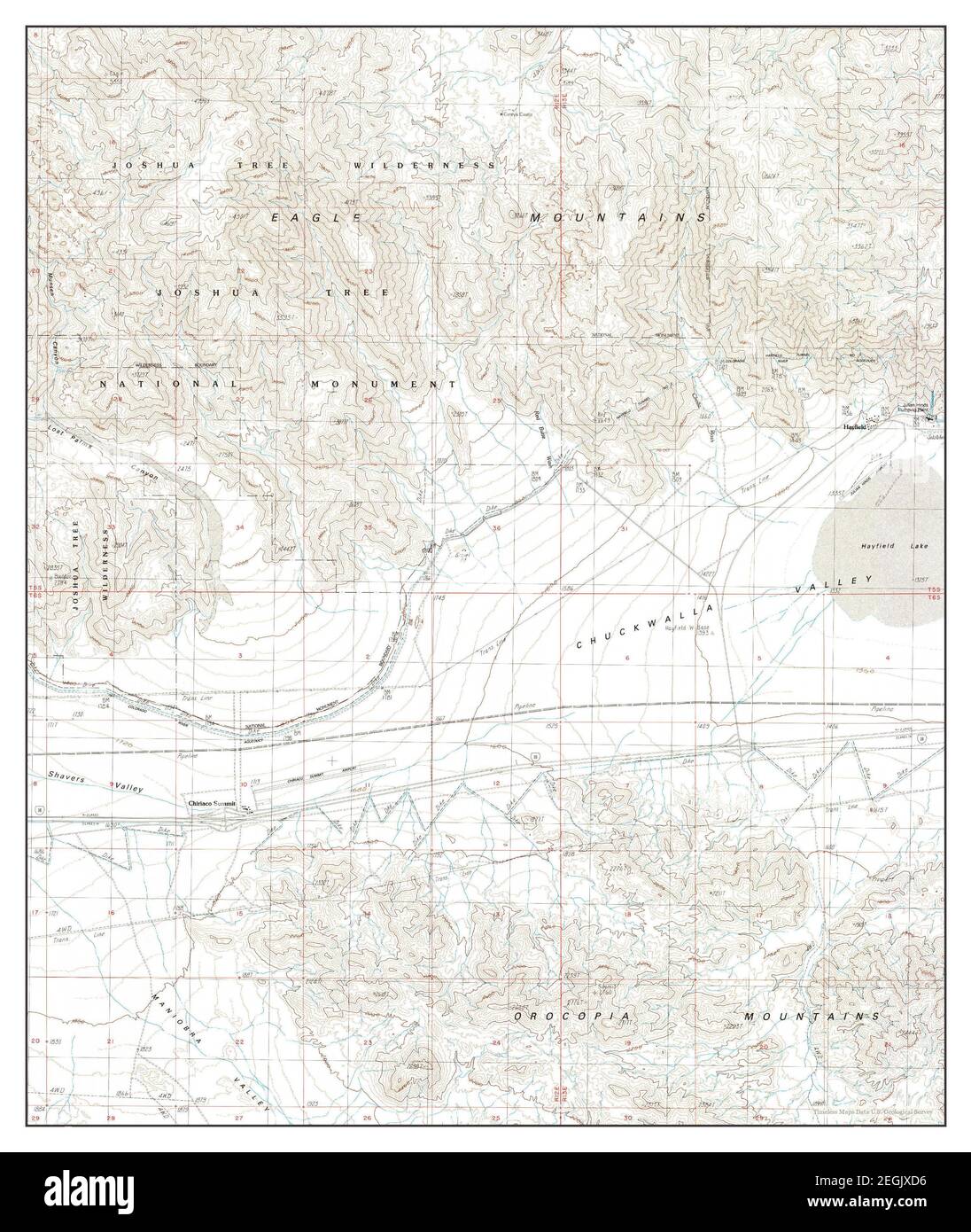 Hayfield, California, map 1987, 1:24000, United States of America by ...