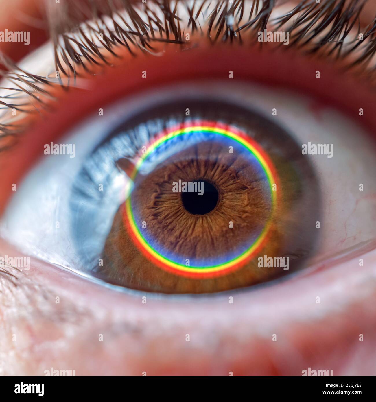 Eye rainbow hi-res stock photography and images - Alamy