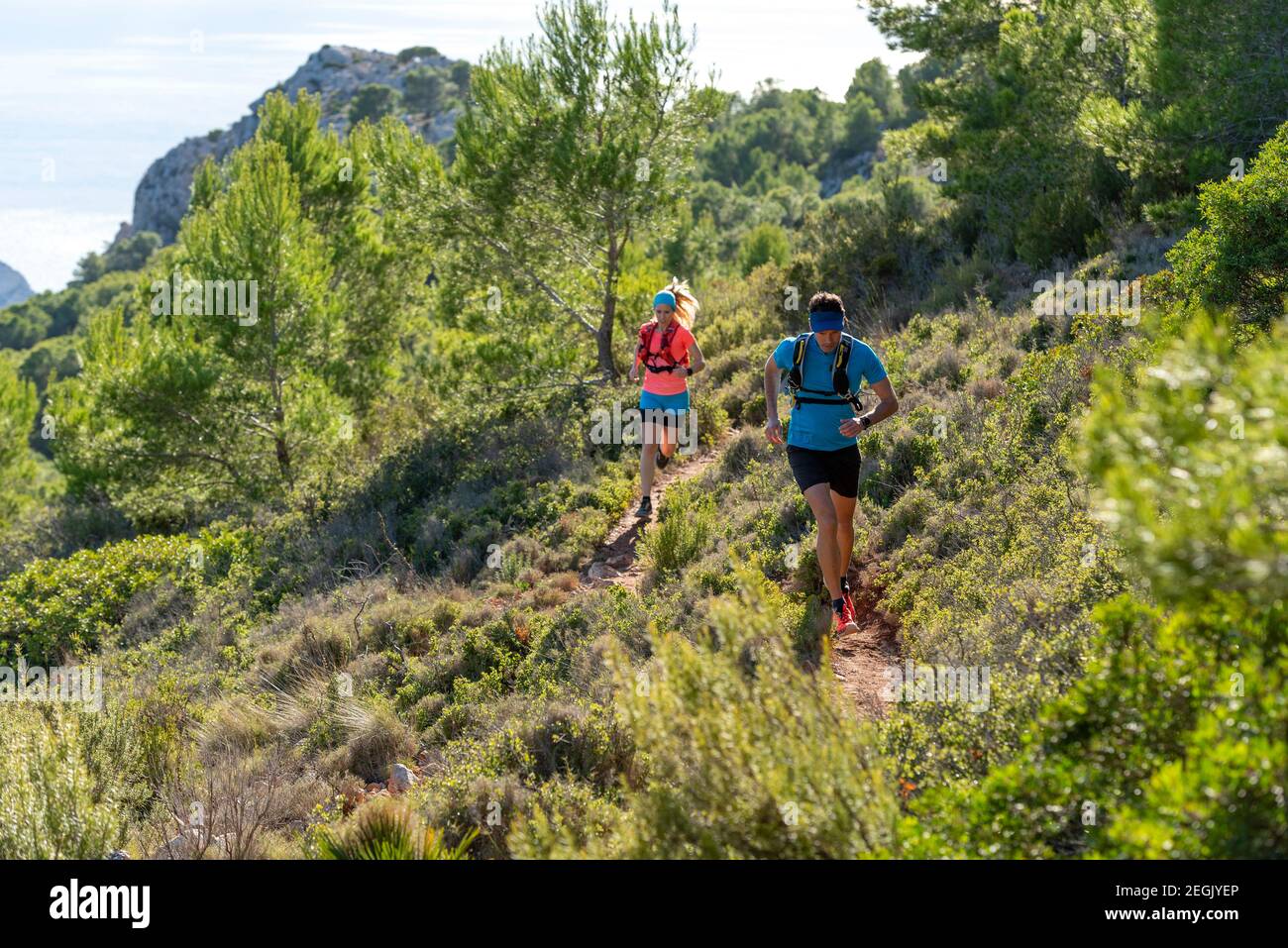 30 45 years woman running hi-res stock photography and images - Alamy