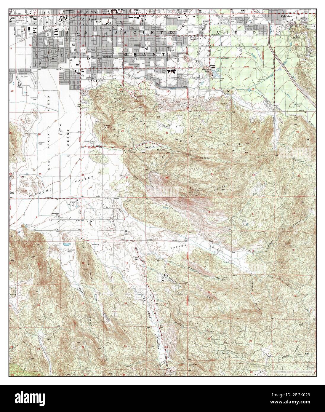 Hemet california map Cut Out Stock Images & Pictures - Alamy
